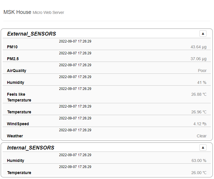 Nodejs DHT11 Sensor 연결 Nodejs DHT11 Sensor 연결